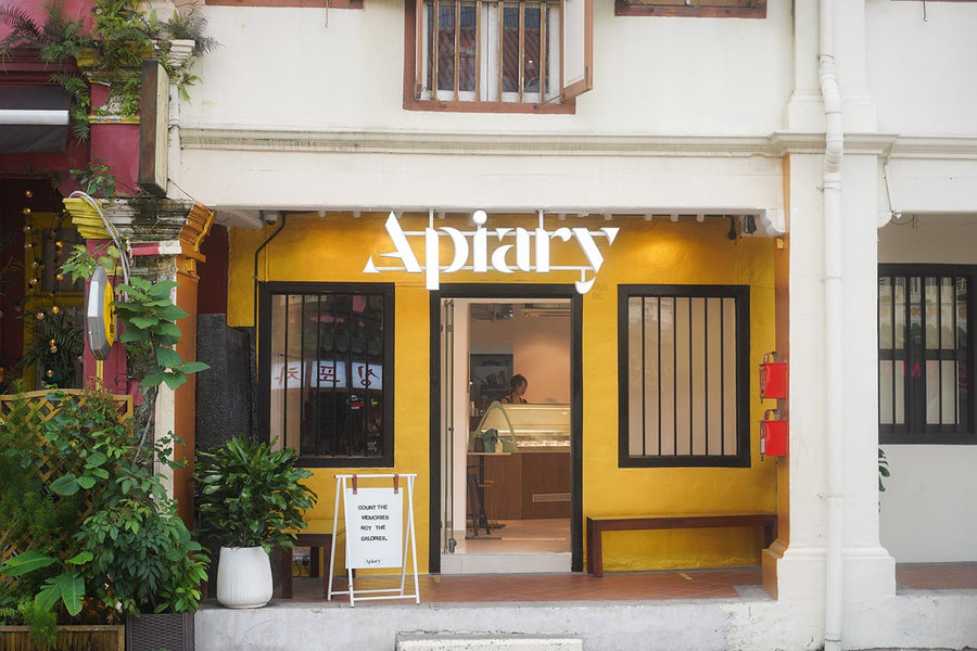 Artisanal Ice Cream/Sorbet Menu | Apiary Singapore